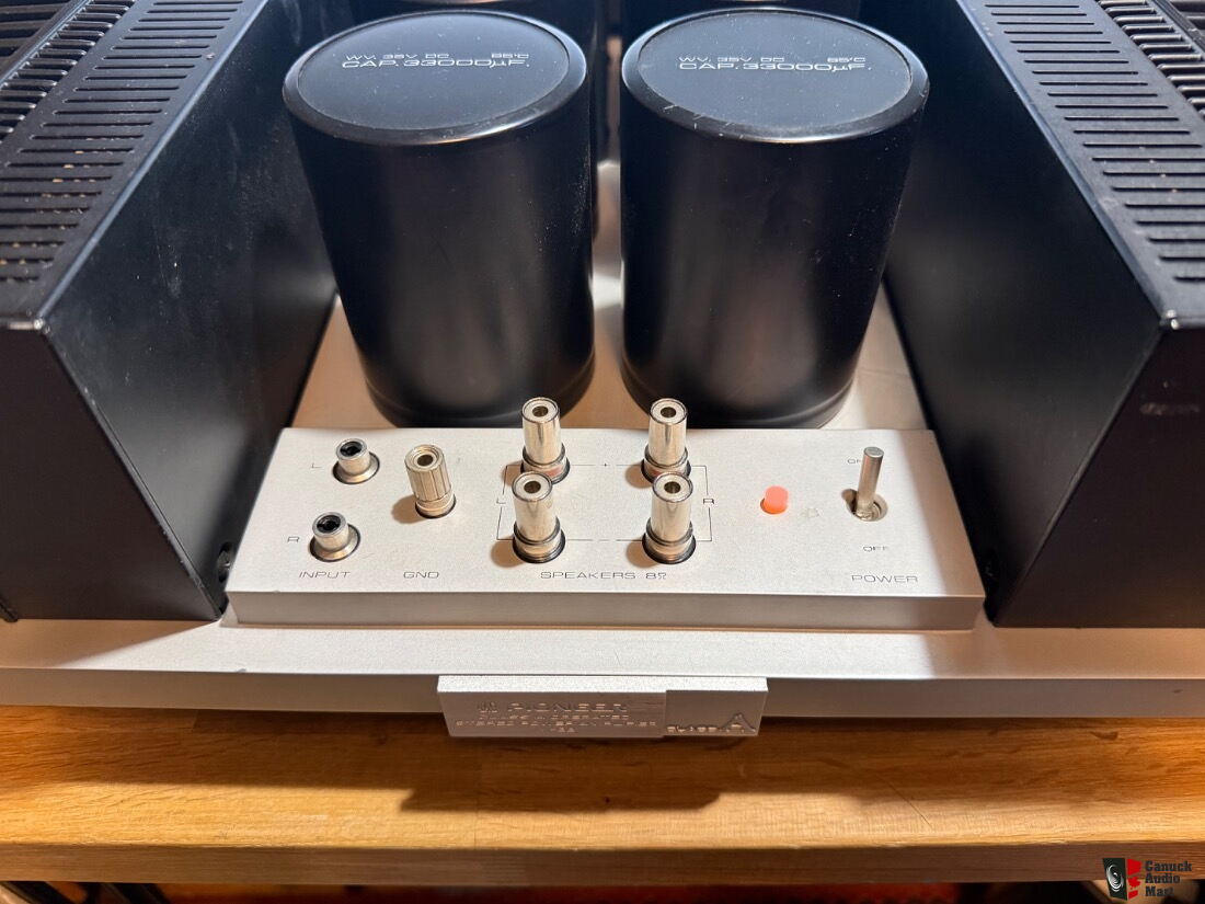 Pioneer M-22 Stereo class "A" Power Amplifier Photo #6184579 - US Audio ...