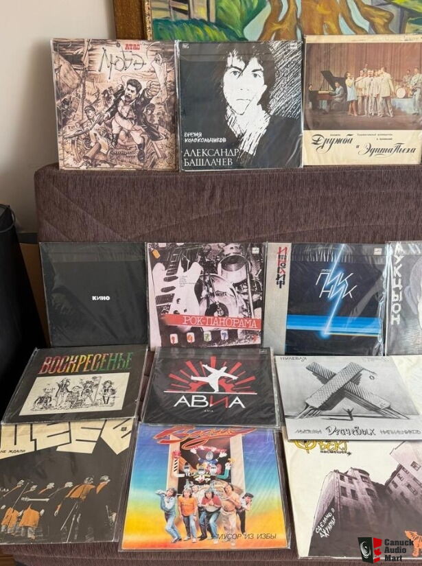 75 Vinyl Records of Russian Rock from the 1990s Photo #6190495 - Canuck ...