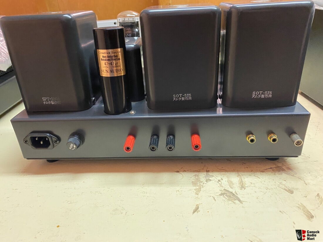 Sun Audio SV-2A3 SET Power Amplifier Photo #6191976 - Canuck Audio Mart