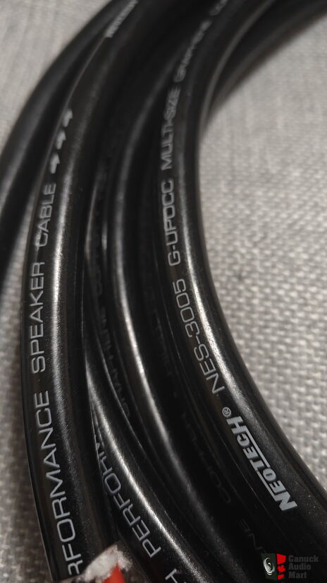 Neotech NES 3005 Graphene Copper Speaker Cables-2.5m Photo #6193050 ...