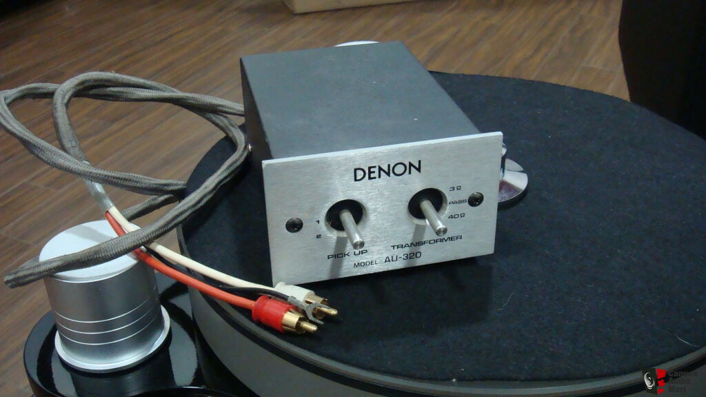 Denon AU-320 phono pre-pre transformer Dealer Ad - US Audio Mart