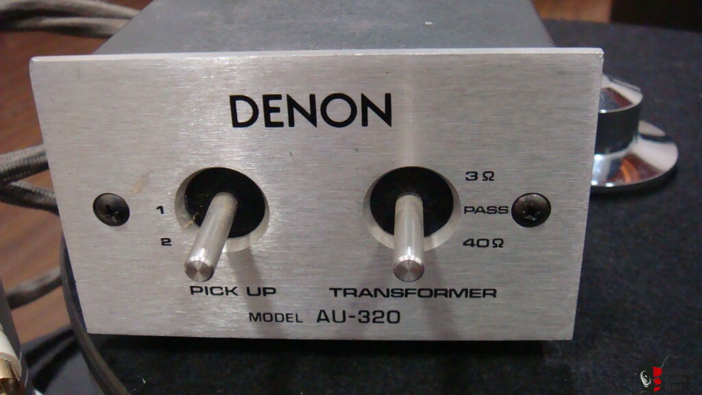 Denon AU-320 phono pre-pre transformer Photo #619403 - US Audio Mart