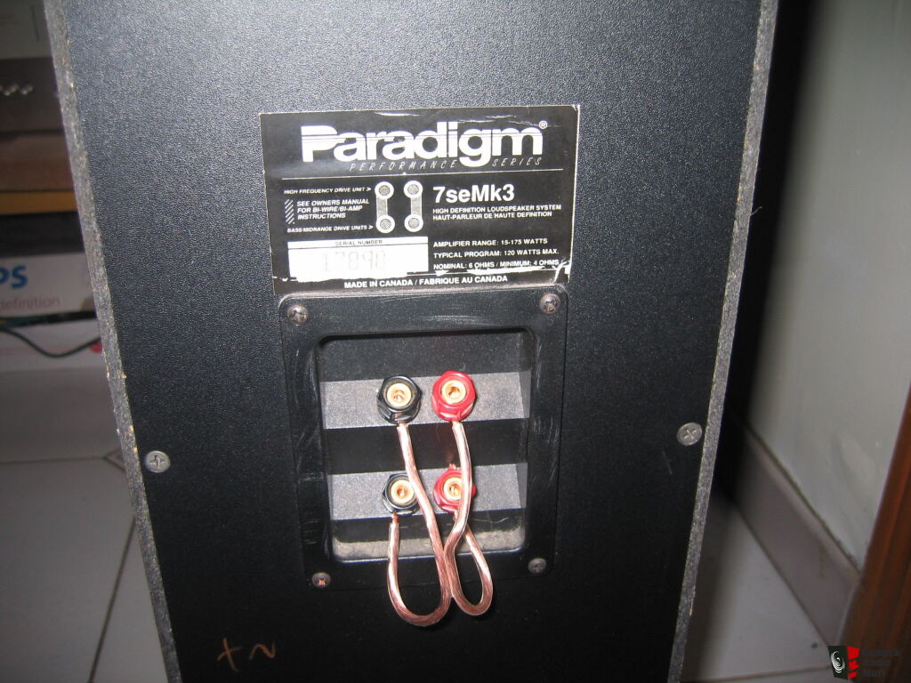 Paradigm 7seMk3 With Grills Hi-Def Stereo Speakers Photo #619542 - US ...