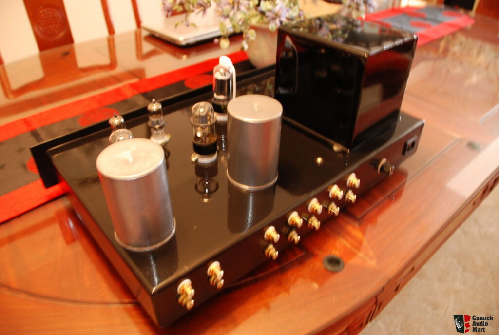 McAlister Audio PL10 Custom Triode Line preamp with Headphone Amp Photo ...