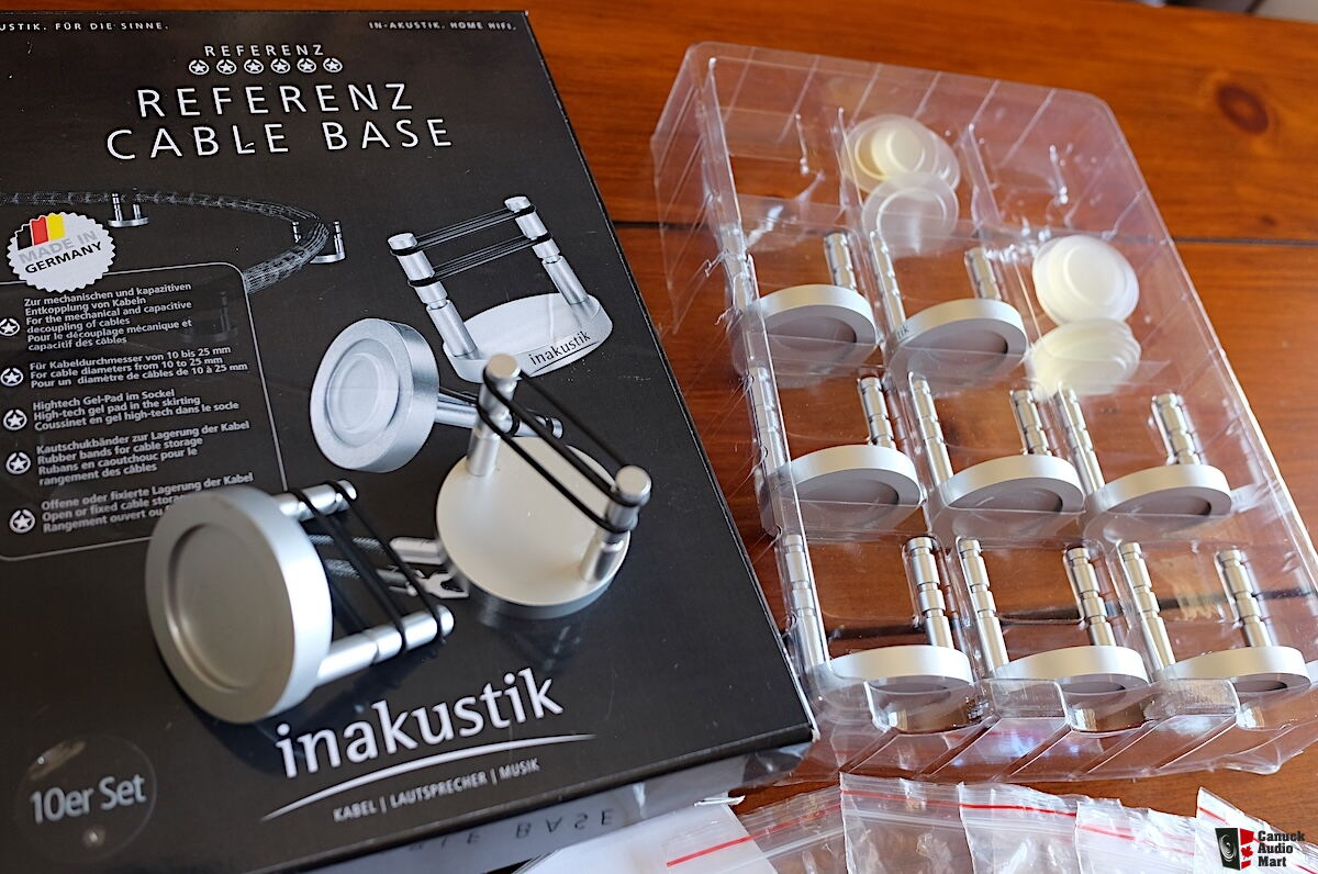 Inakustik Referenz Cable Base, 10 pack. SOLD Photo #6207293 - US Audio Mart