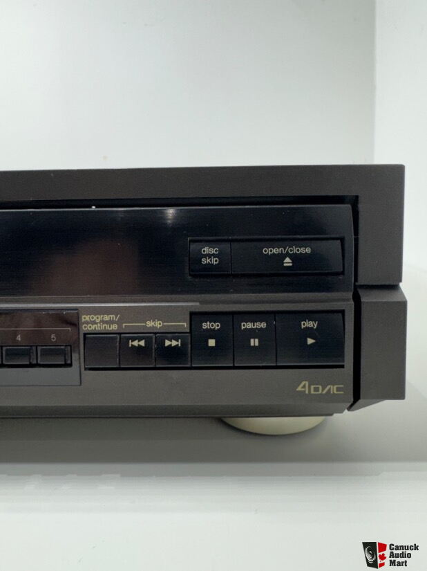 Technics SL-PC 33 CD player with 5 disc carousel changer. Remote ...