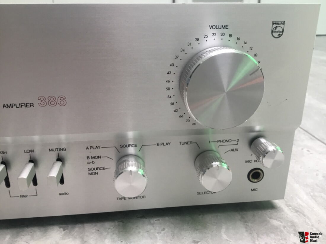 Philips AH386 Integrated Amplifier Photo #6215034 - Canuck Audio Mart