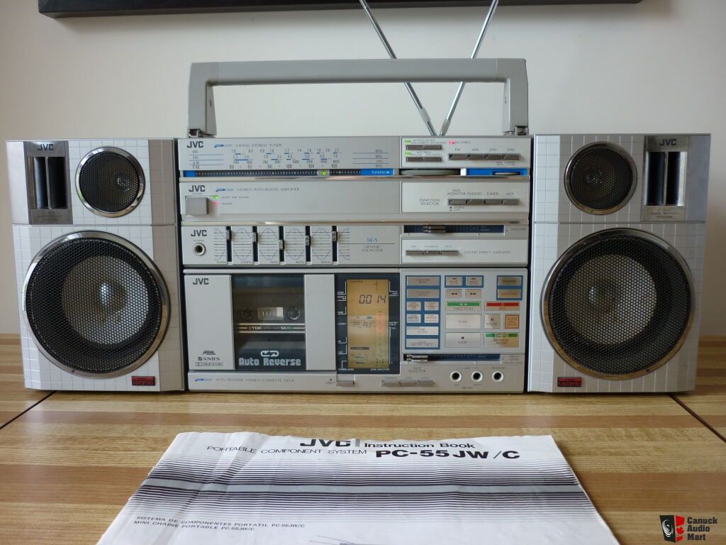 AWESOME COLLECTORS 80'S JVC TOP OF LINE BOOM BOX Photo #621671 - US ...