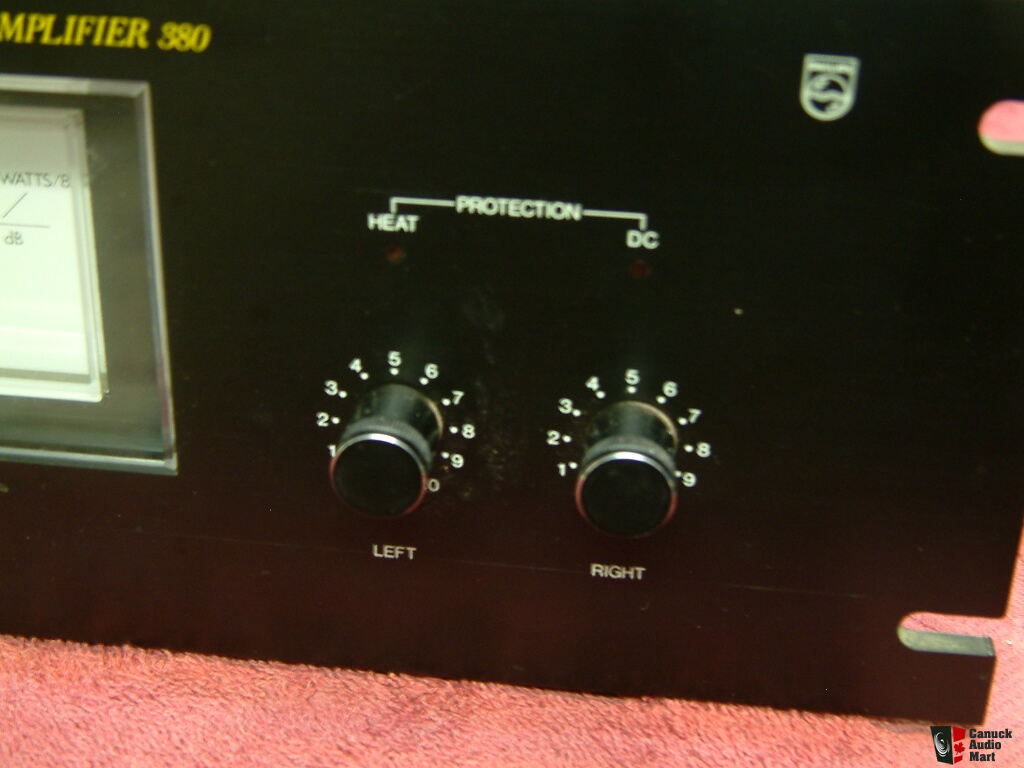 Phillips 100 w/c power amp model 380 Photo #622039 - Canuck Audio Mart