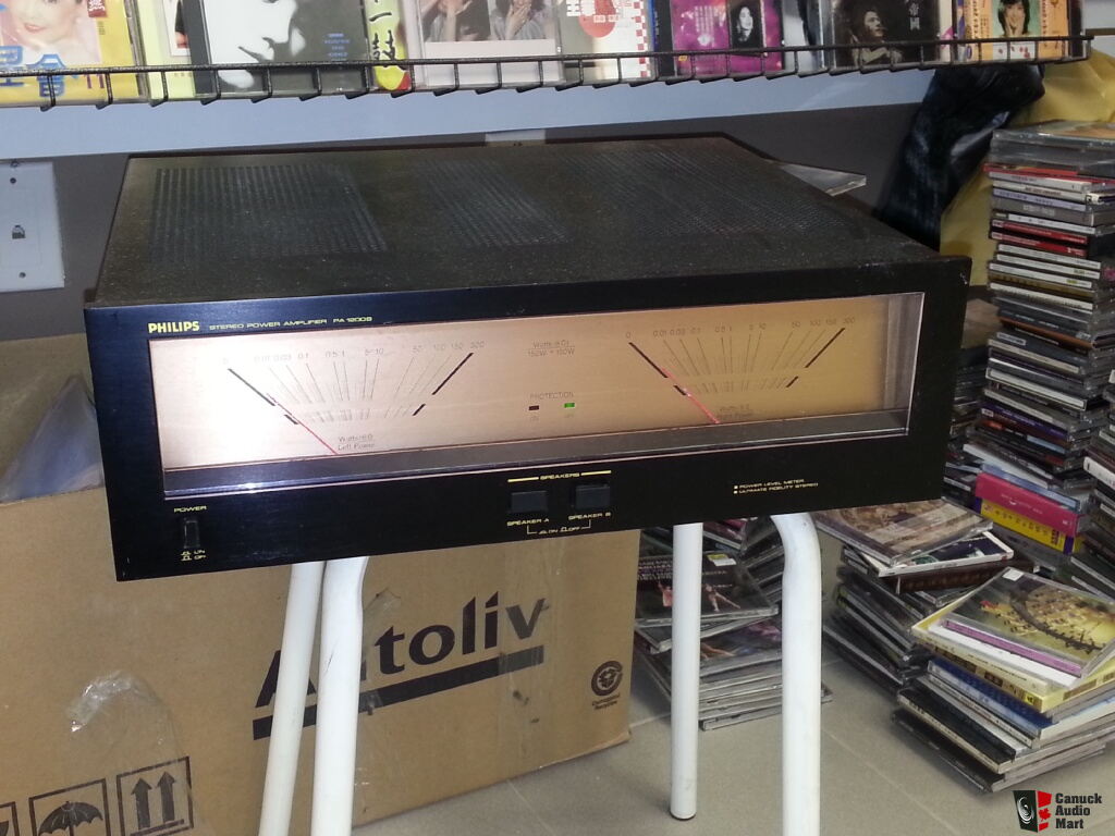 Philips PA1200B Power Amp with 150 watts output per channel ( Korea ...