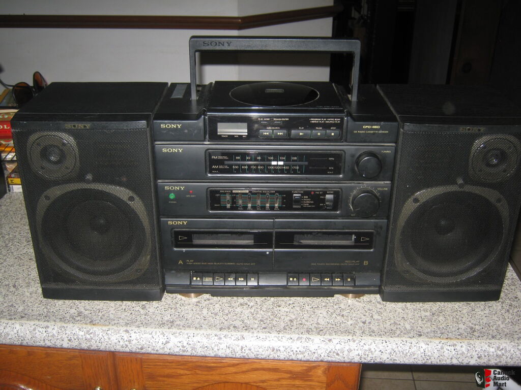 Sony boombox(s) CFD460 and CFS1035 For Sale - Canuck Audio Mart
