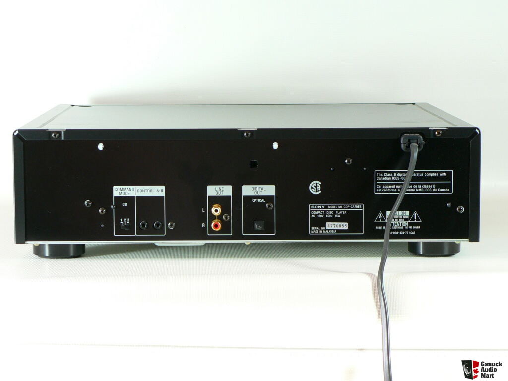 SONY CDP-CA70ES 5 disc CD player Photo #622879 - US Audio Mart