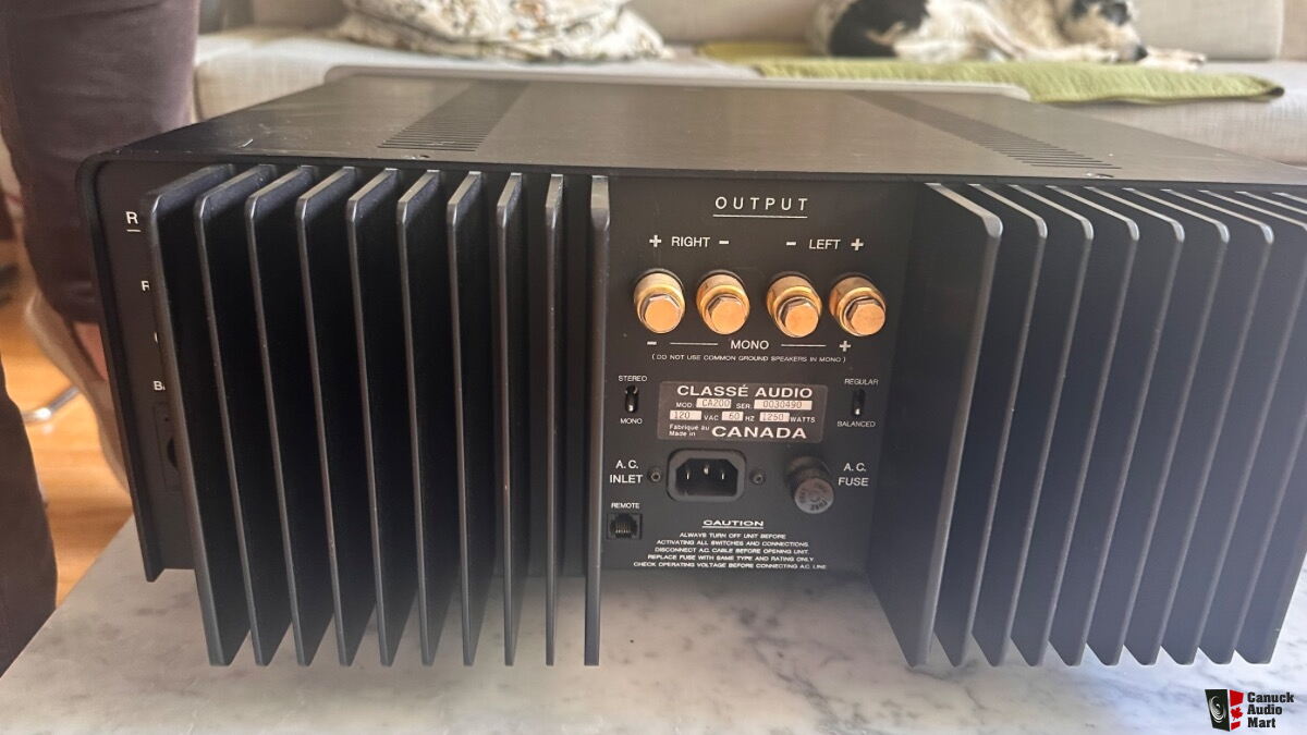 Classe CA-200 Power Amplifier Silver Photo #6237236 - Canuck Audio Mart