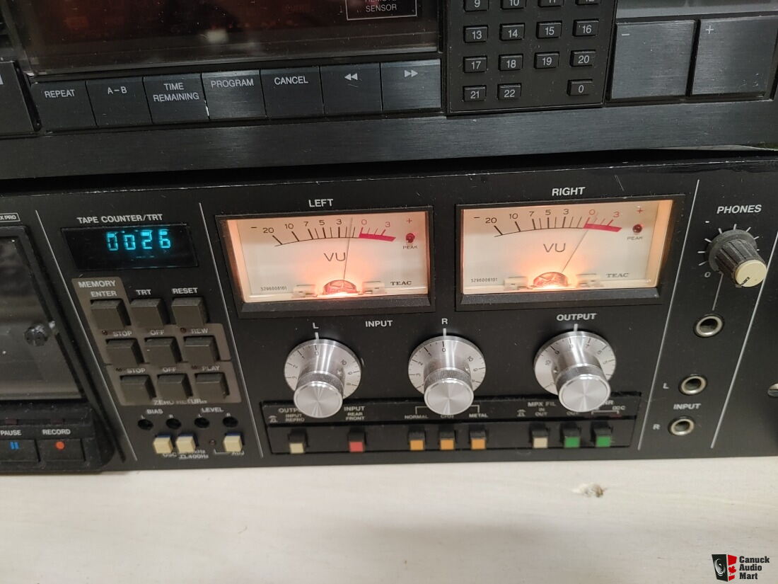 Tascam 122MKII Cassette deck, 3 head, works great *** Please Read Photo ...