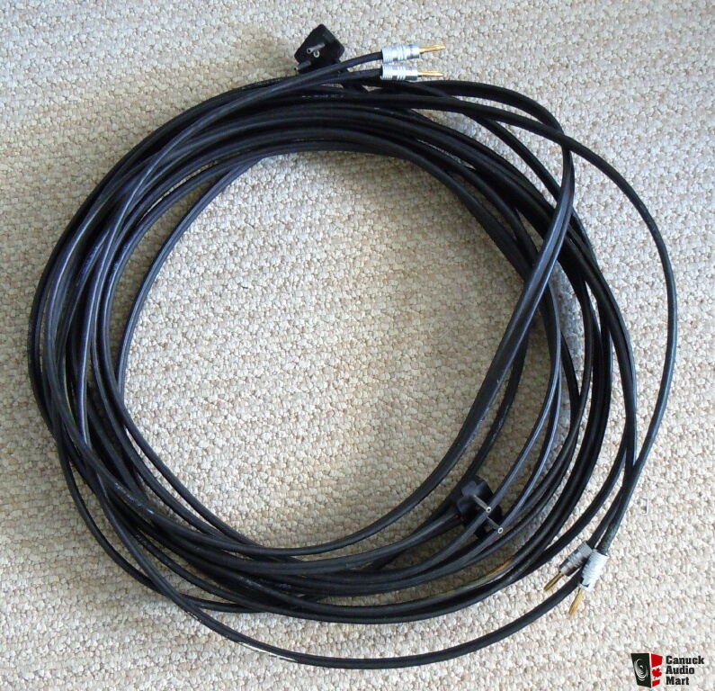 Naim NACA5 Speaker Cable 20ft - Naim termination -> Bananas Plugs Photo ...