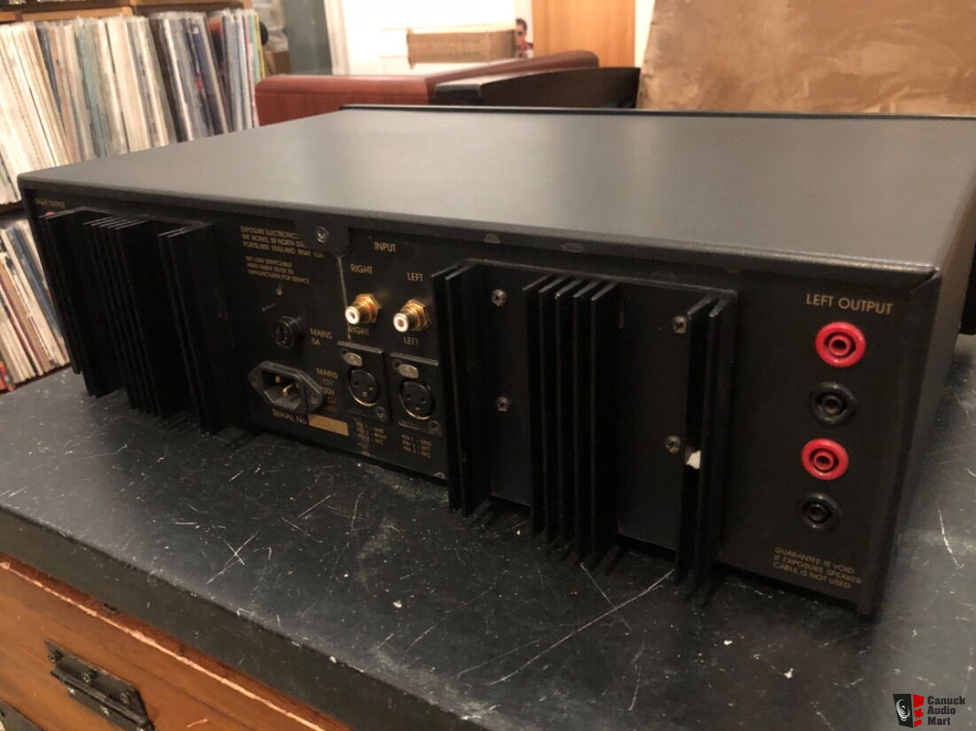 Exposure IV Dual Regulated Stereo Amplifier Photo #6255545 - Canuck ...