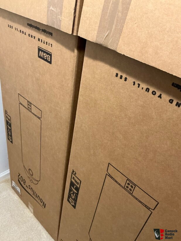 B&W Nautilus 802, Bowers and Wilkins N802 Loudspeakers, Red Cherry ...