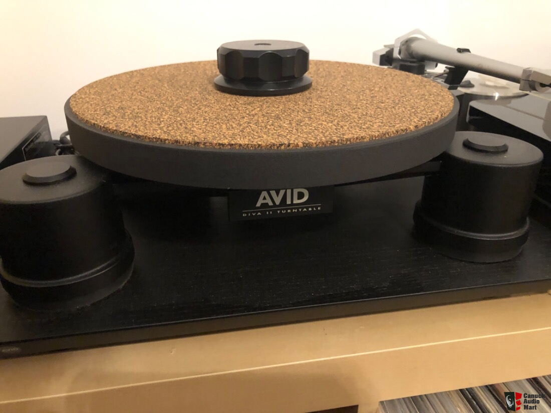 Avid HiFi Diva II Turntabe & Power Supply Photo #6262625 - Canuck Audio ...