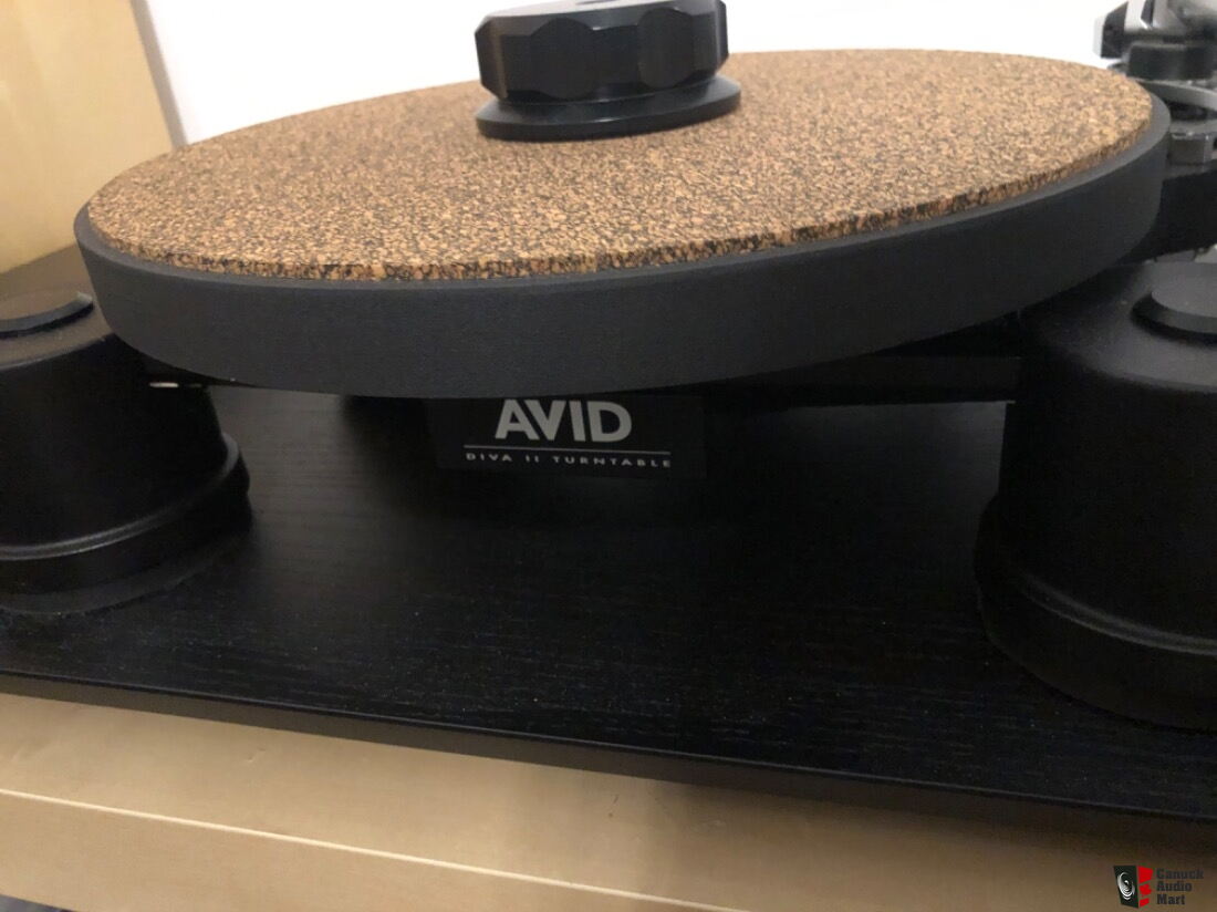 Avid HiFi Diva II Turntabe & Power Supply Photo #6262625 - Canuck Audio ...