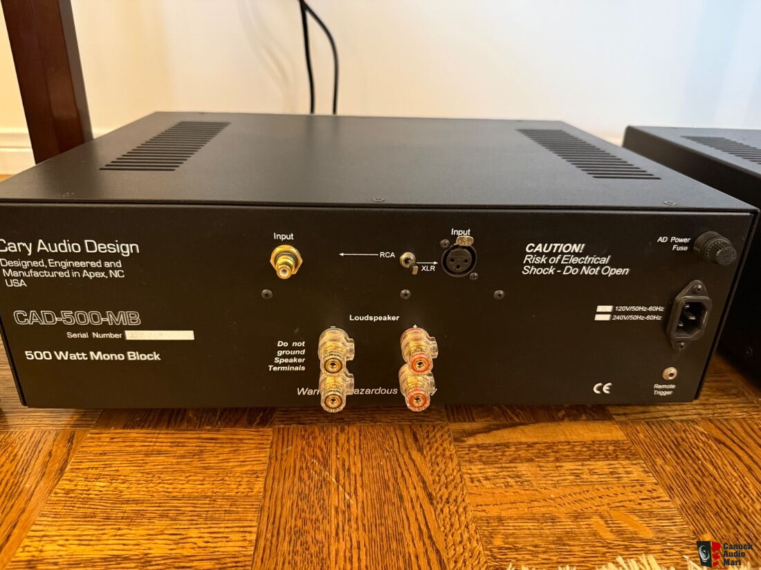 Cary CAD-500MB Photo #6265487 - Canuck Audio Mart