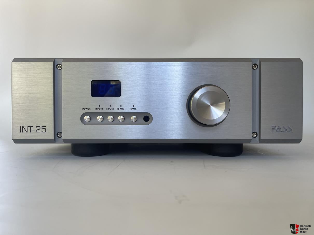 Pass Labs INT-25 Pure Class A Integrated Amplifier Photo #6268288 ...