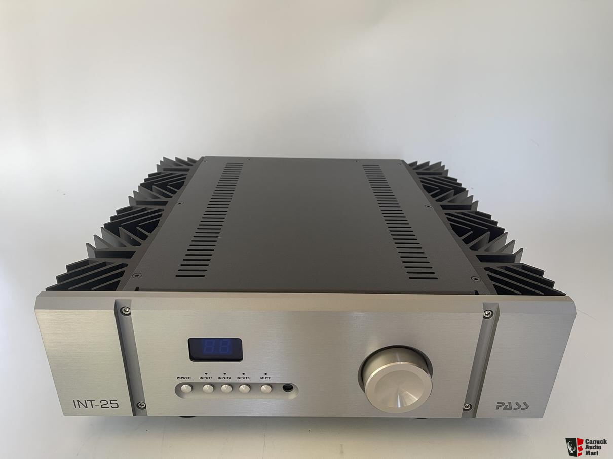 Pass Labs INT-25 Pure Class A Integrated Amplifier Photo #6268285 ...