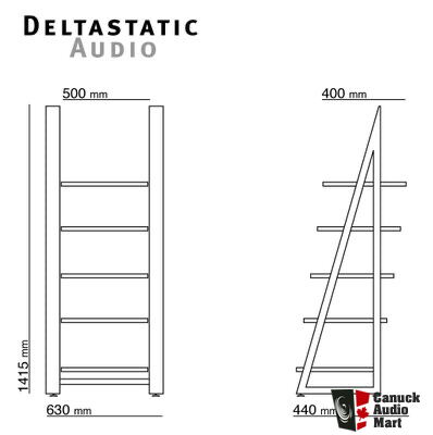 Gorgeous Schroers & Schroers DELTASTATIC HiFi Rack/stand Made in ...
