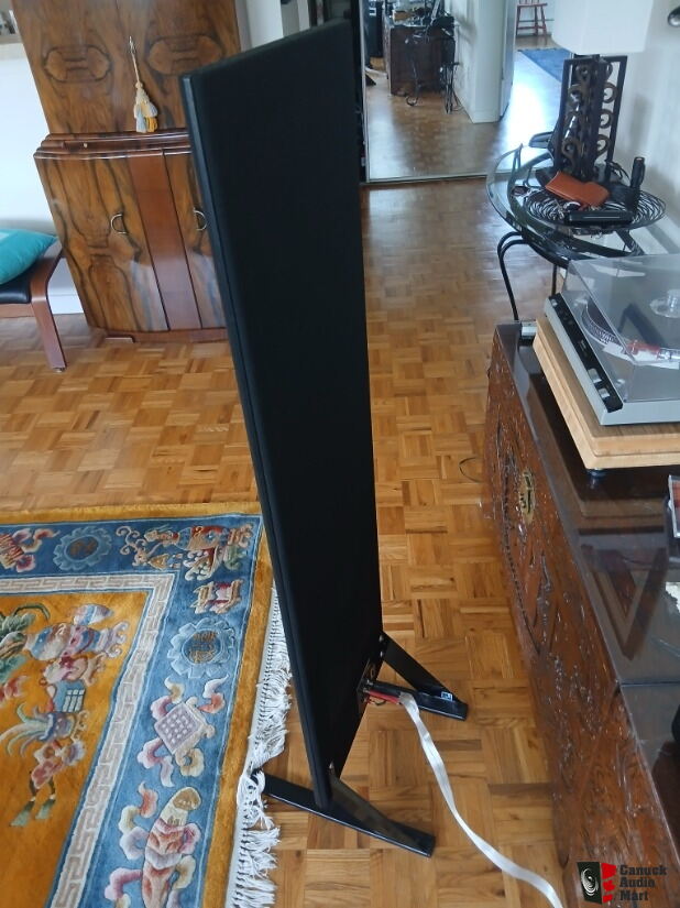 Original Magnepan LRSs on Magna Risers Photo #6270892 - Canuck Audio Mart