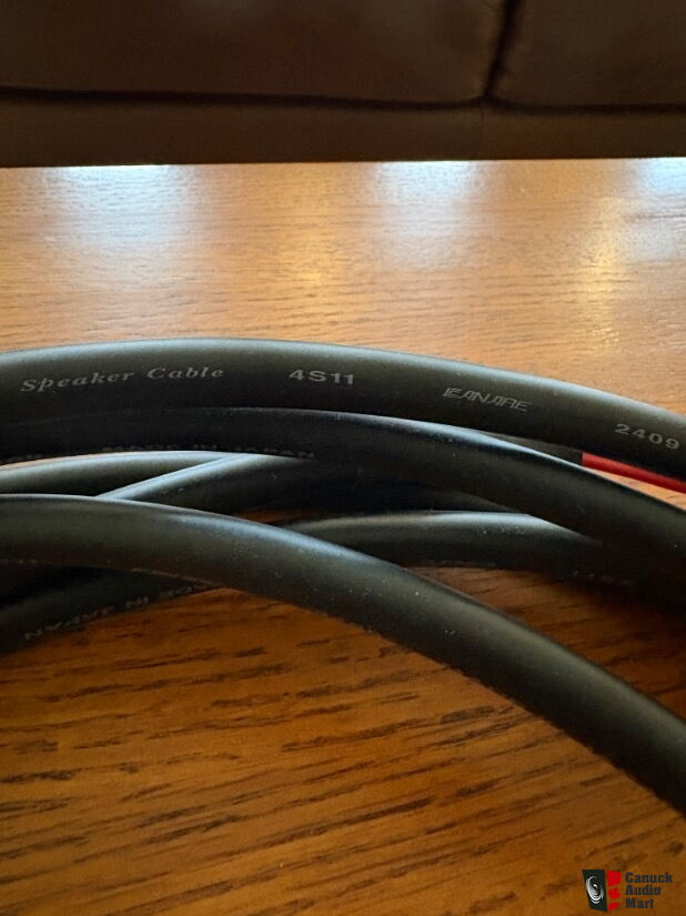 Highly regarded Blue Jeans speaker cables. Canare 4S11 10 foot Biwire ...