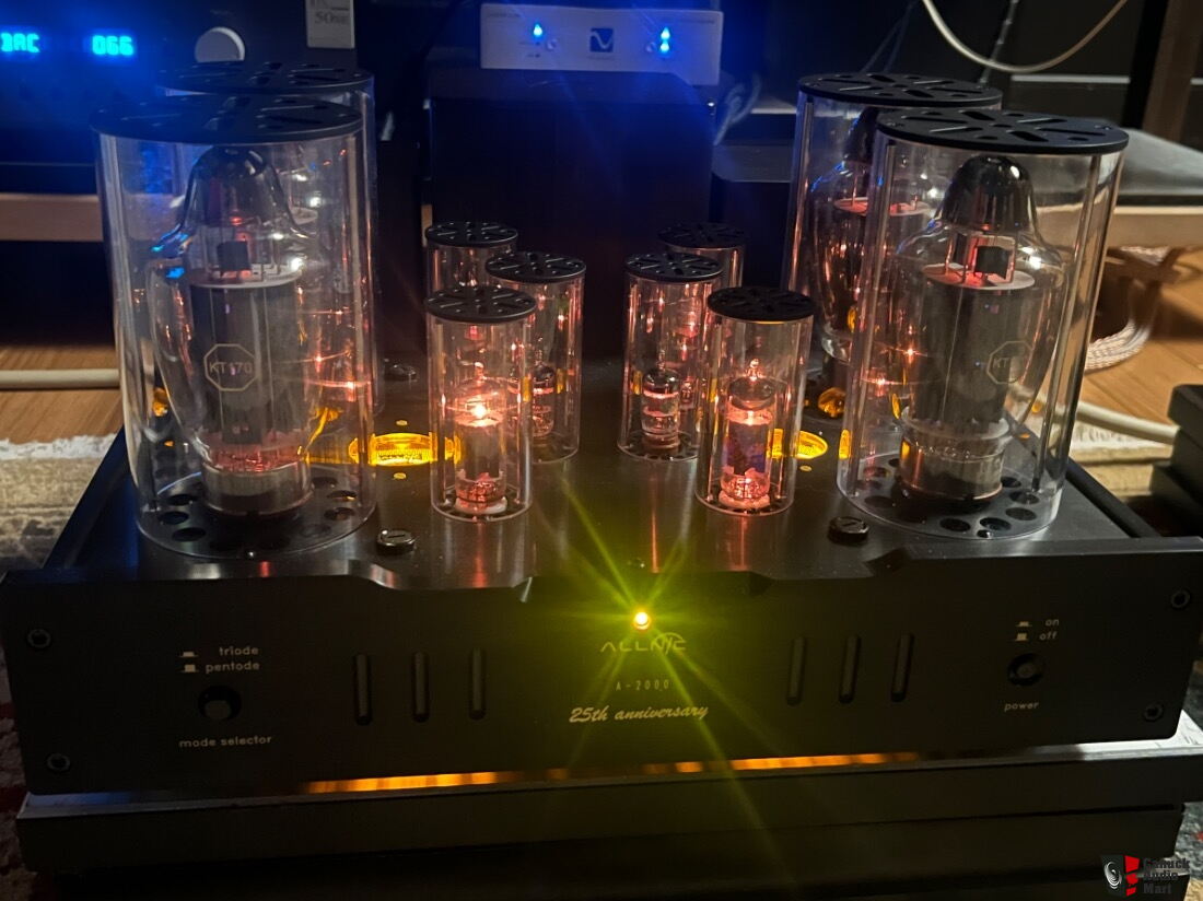 Allnic A2000 30th Anniversary - KT170 tube power amplifier. Amazing ...
