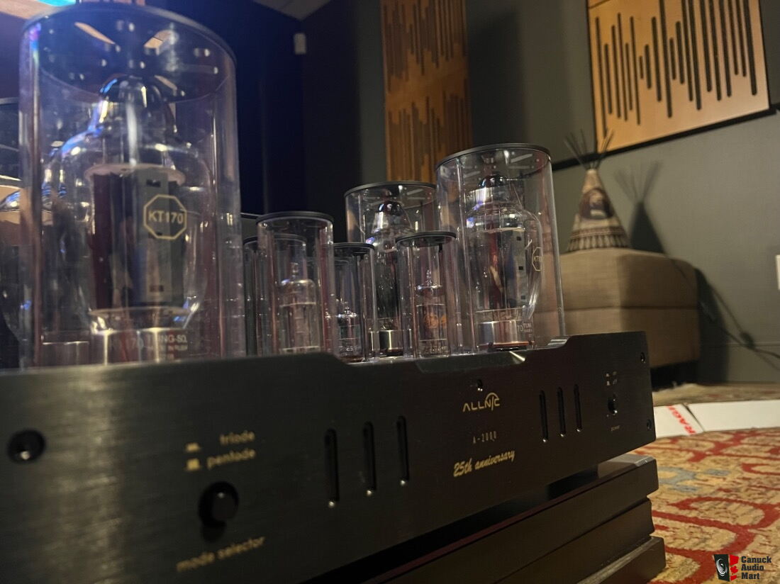 Allnic A2000 30th Anniversary - KT170 tube power amplifier. Amazing ...