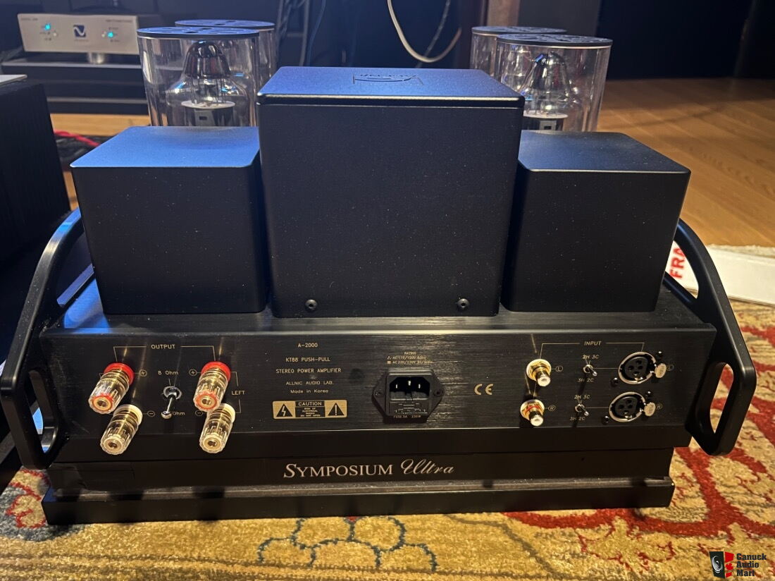 Allnic A2000 30th Anniversary - KT170 tube power amplifier. Amazing ...