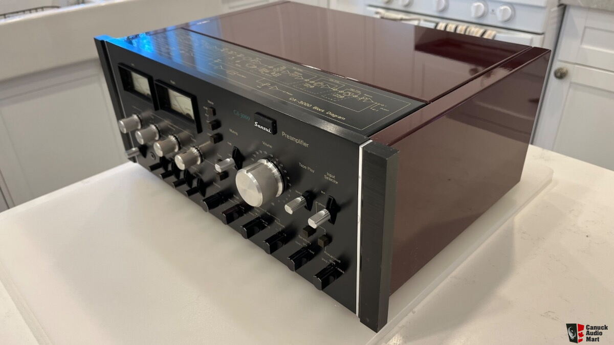 Sansui CA-3000 Preamp perfect working,warranty,very nice,,can ship usa ...