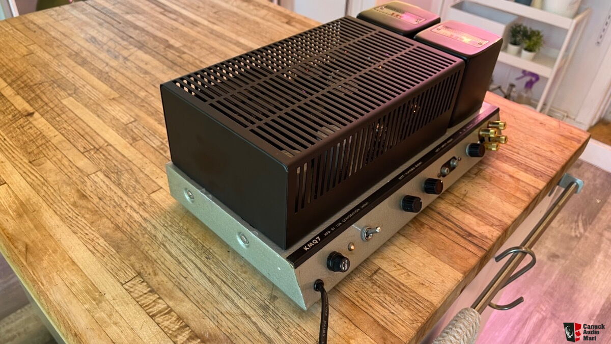 Luxman LUX KMQ7 TUBE Amp,,,NICE non smoking house free canada ship ...