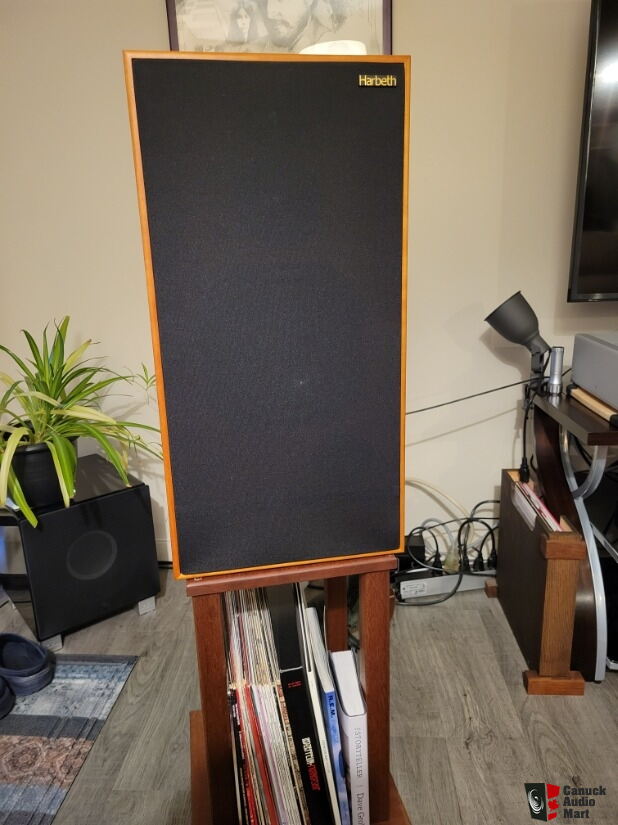 Harbeth SUPER HL5 Plus Spkrs w/Custom Stands (Cherry): VERY GOOD Trade ...