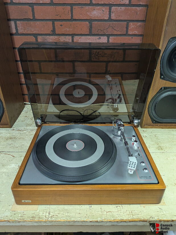 Vintage MCM Lenco L-85 Turntable w/ New Zero Hours Audio Technica 3600L ...