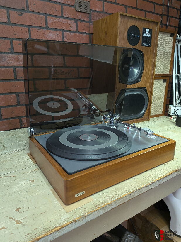 Vintage MCM Lenco L-85 Turntable w/ New Zero Hours Audio Technica 3600L ...