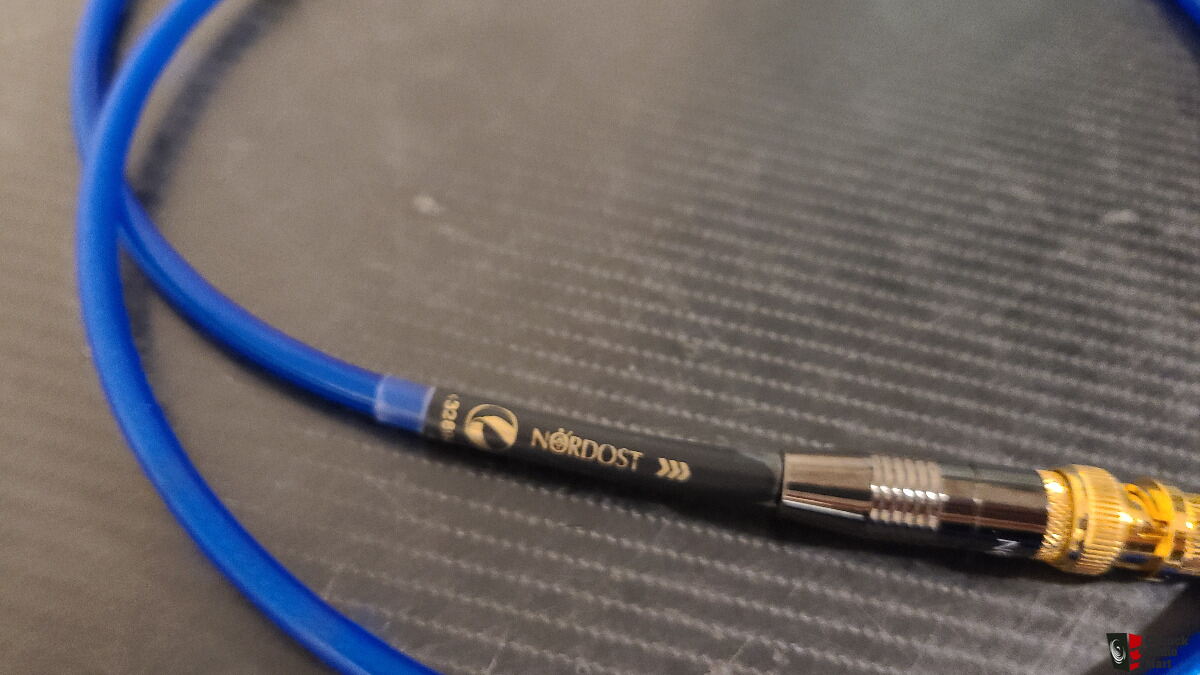 Nordost Blue Heaven SP/DIF Digital Interconnect. BNC & RCA. 1 meter ...