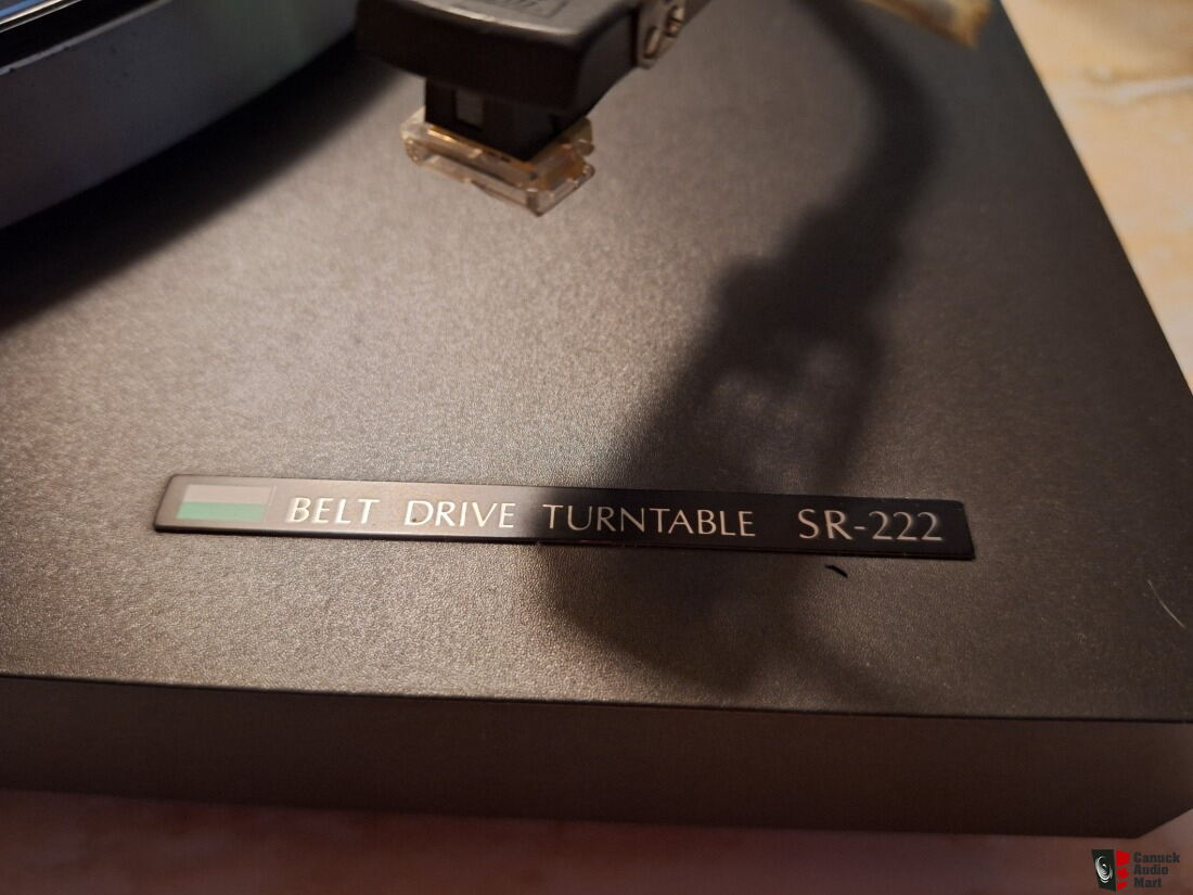 Sansui sr-222 turntable Photo #6286079 - Canuck Audio Mart