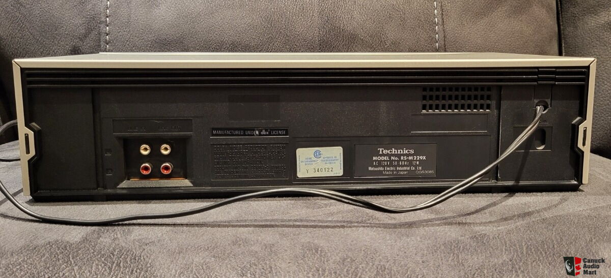 Rare Technics RS-M229X DBX Cassette Player Serviced Mint Photo #6286684 ...