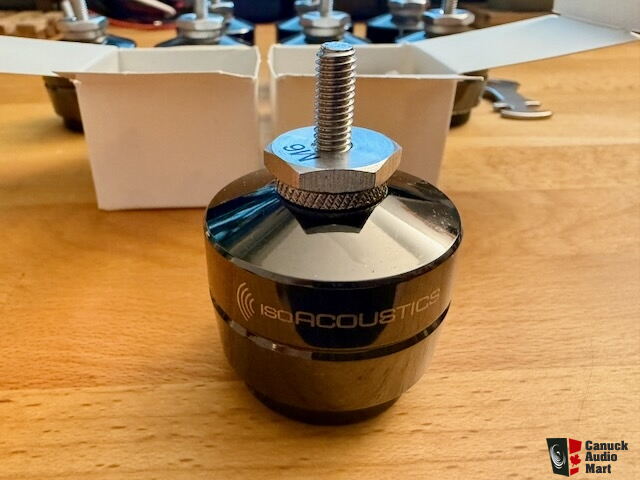 IsoAcoustics Gaia III - 2x sets (8 total) For Sale - Canuck Audio Mart