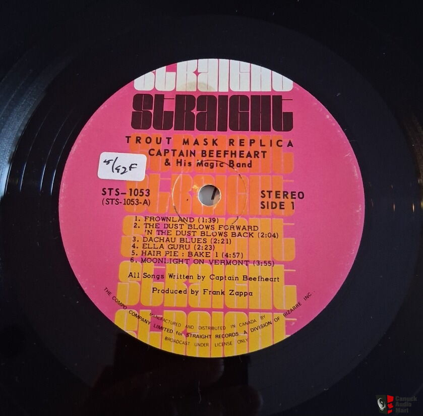 Beefheart + Hendrix + Brian Wilson + Gerry Mulligan + Ike Quebec LP ...