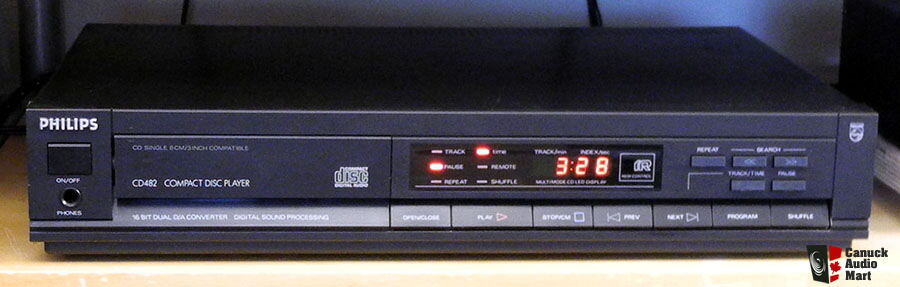 Philips CD482 CD Player For Sale - Canuck Audio Mart