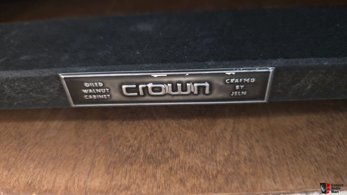 Amcron (Crown) Straight Line Two, Power Line Two, FM Two and Crown ...