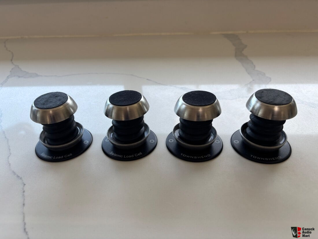 Townshend Seismic Pods Load Cells, X4 Photo #6288280 - Canuck Audio Mart