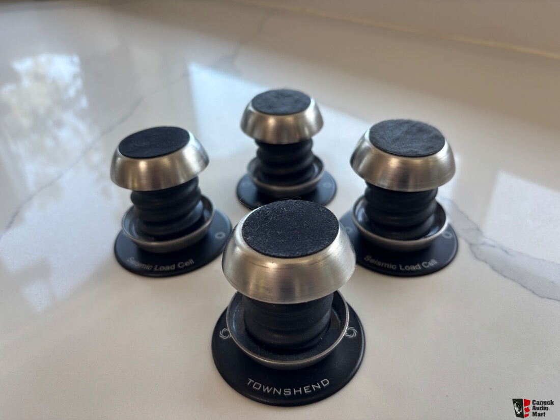 Townshend Seismic Pods Load Cells, X4 Photo #6288280 - Canuck Audio Mart