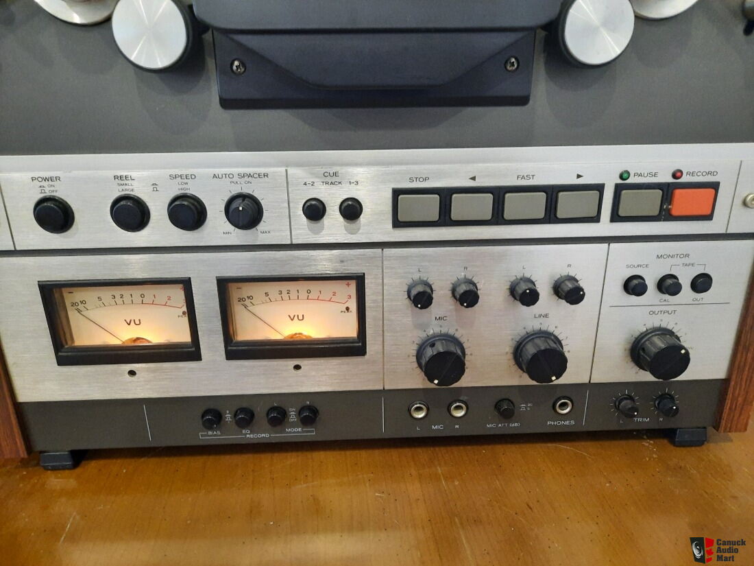TEAC A-6600 Auto-Reverse Reel-to-Reel Deck - Calibrated & New Belt ...