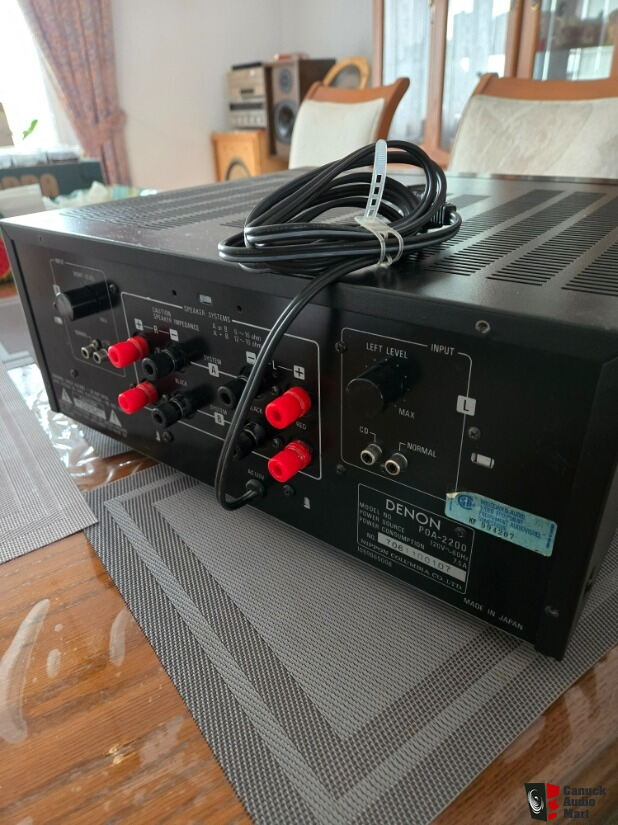 Denon poa-2200 Photo #6292177 - Canuck Audio Mart