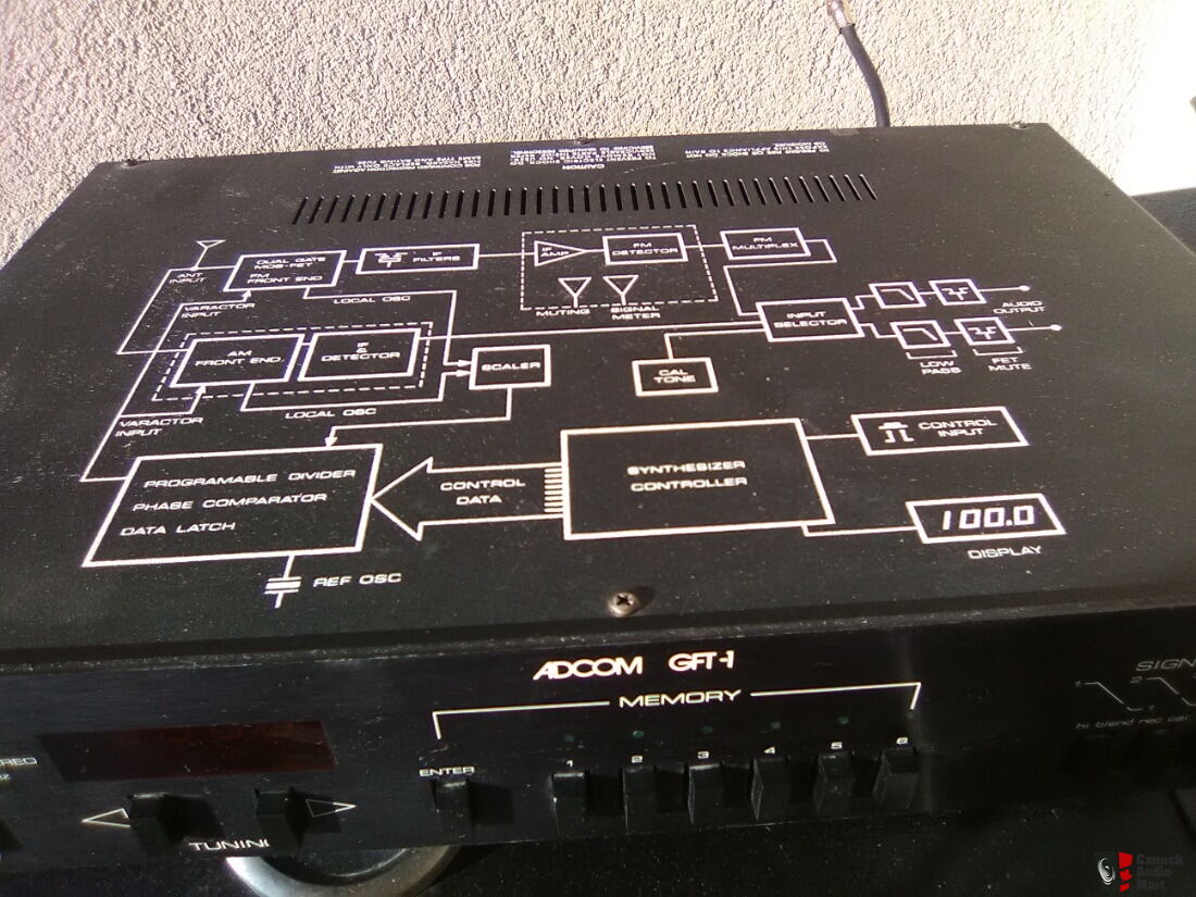 Adcom Pre and Tuner For Sale - US Audio Mart