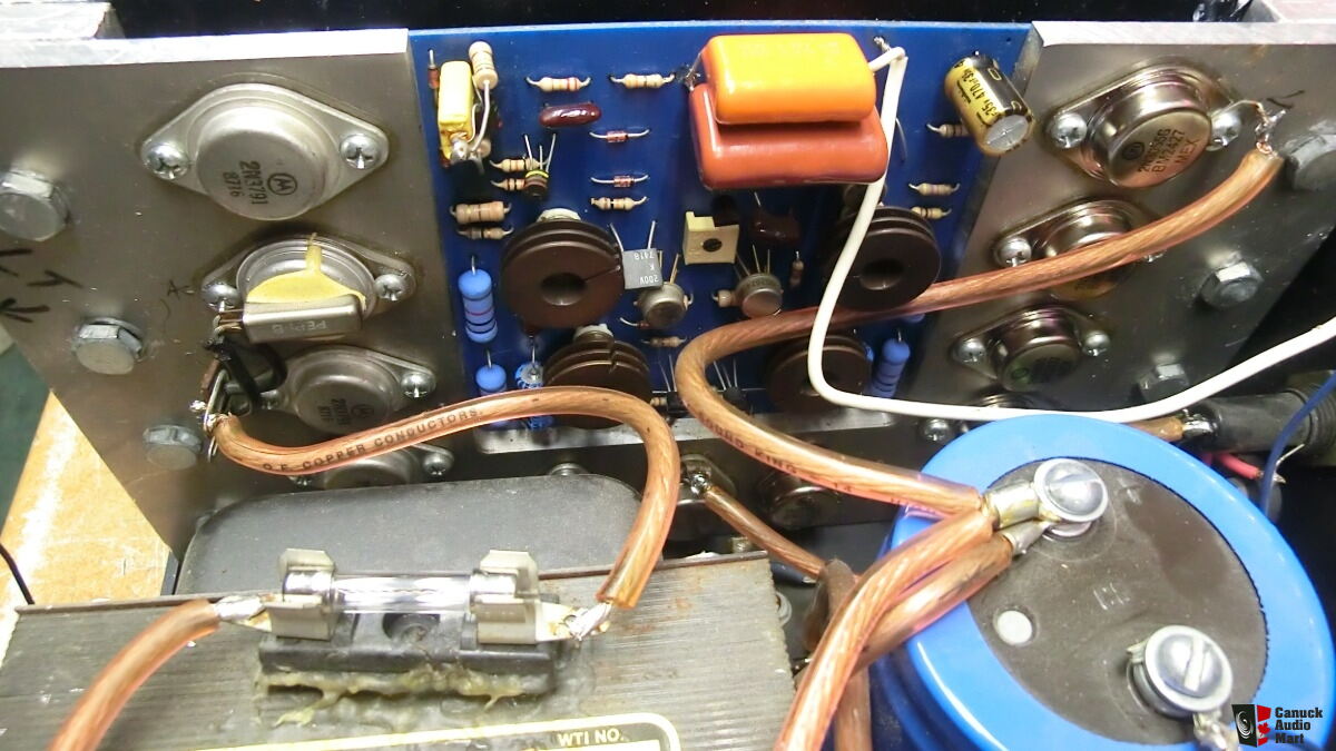 Threshold 400A Class A 100w/ch Nelson Pass' Opus Amp? Photo #6292622 ...